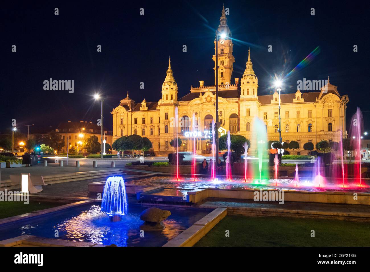 Fountain in gyor moson sopron hi-res stock photography and images - Alamy