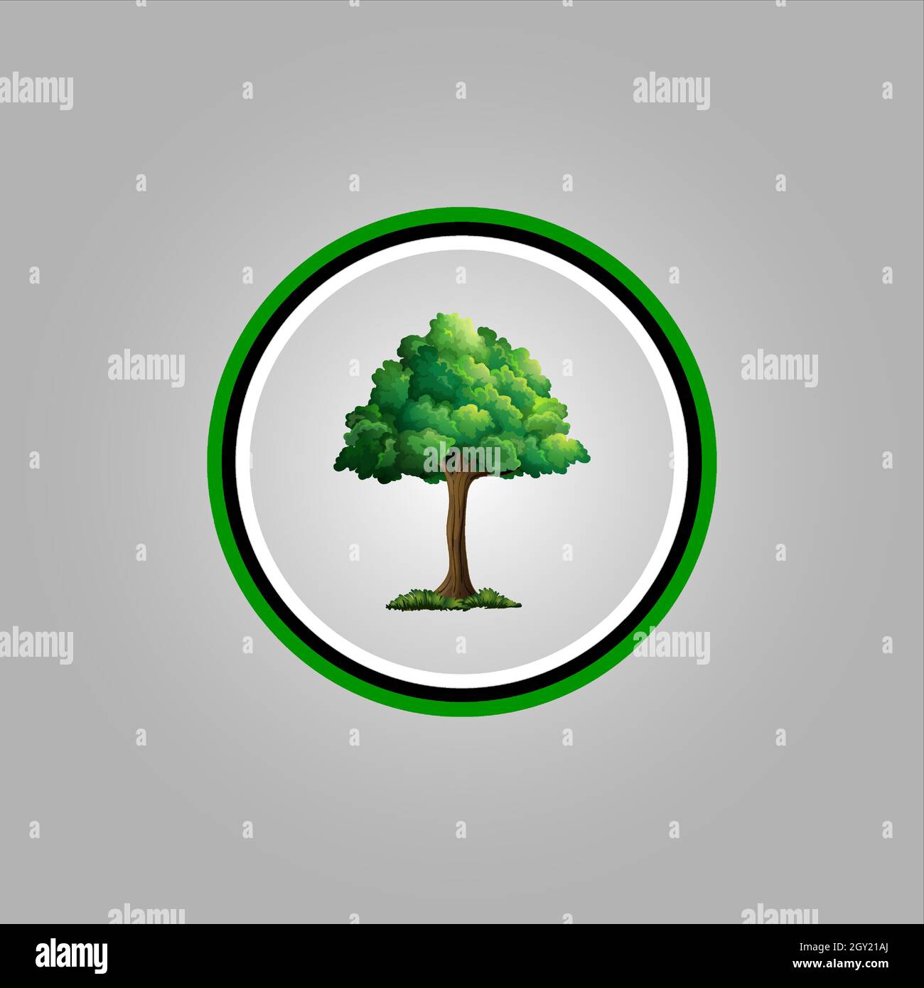best tree logo design or best tree icon. perfect for company logo or ...