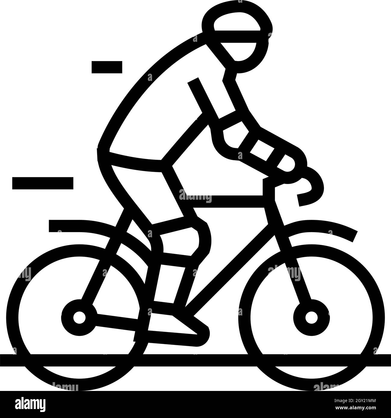 road riding line icon vector illustration Stock Vector Image & Art - Alamy