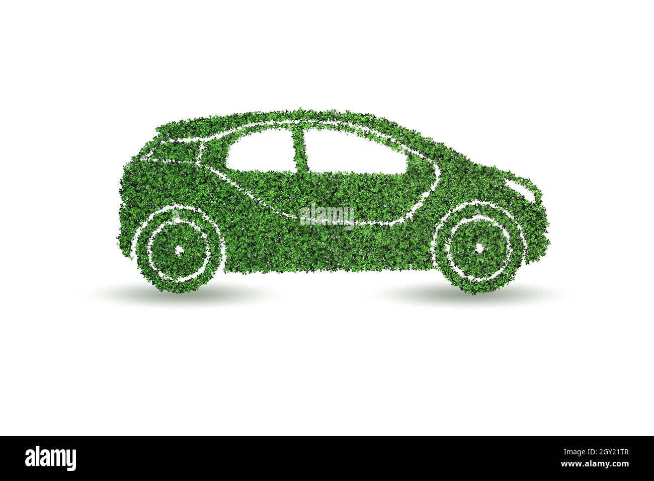Concept of the ecological electric car Stock Photo - Alamy