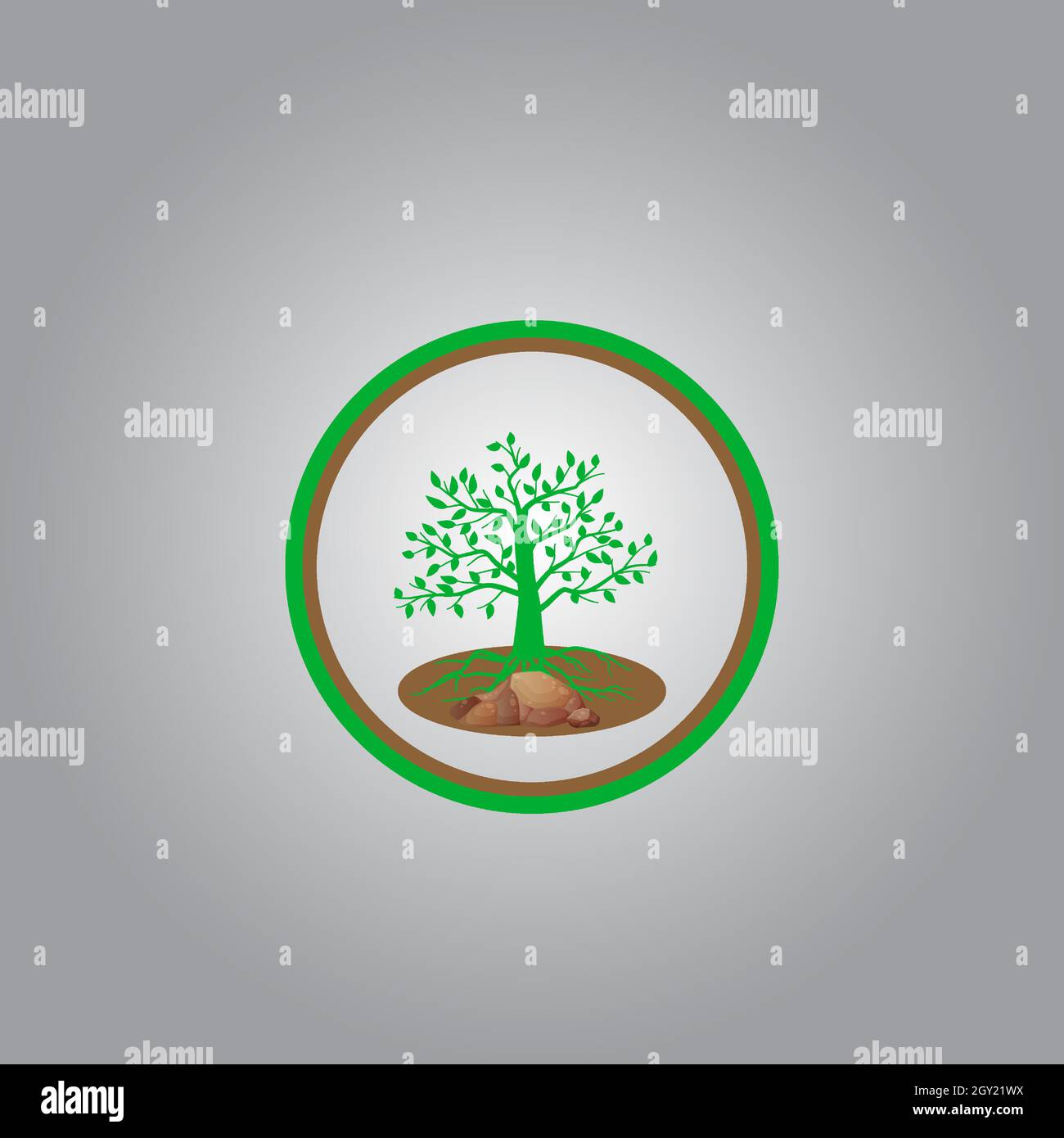 best tree logo design or best tree icon. perfect for company logo or ...