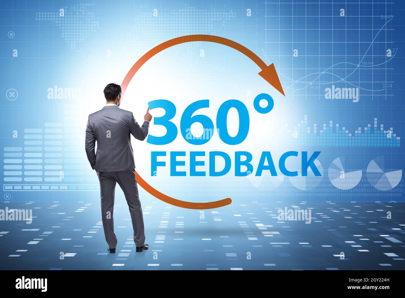 360 degree customer view for the marketing purposes Stock Photo - Alamy