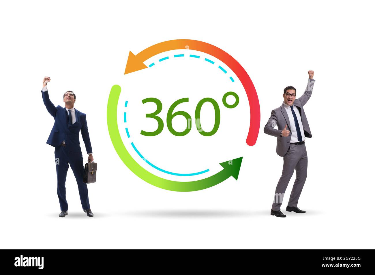 360 degree customer view for the marketing purposes Stock Photo - Alamy