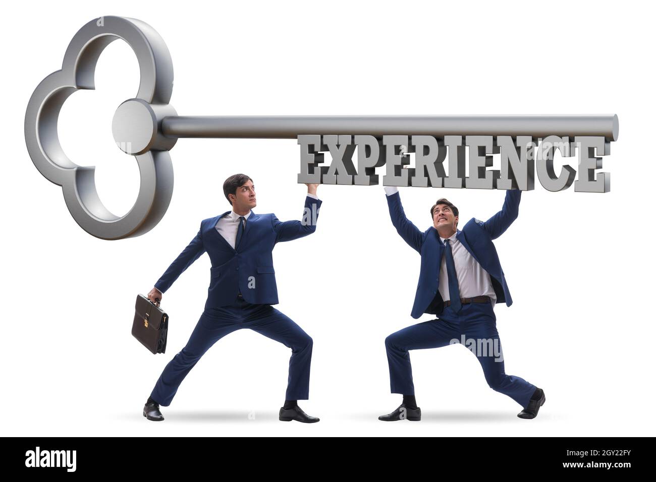 Experience and competence concept with the key Stock Photo - Alamy