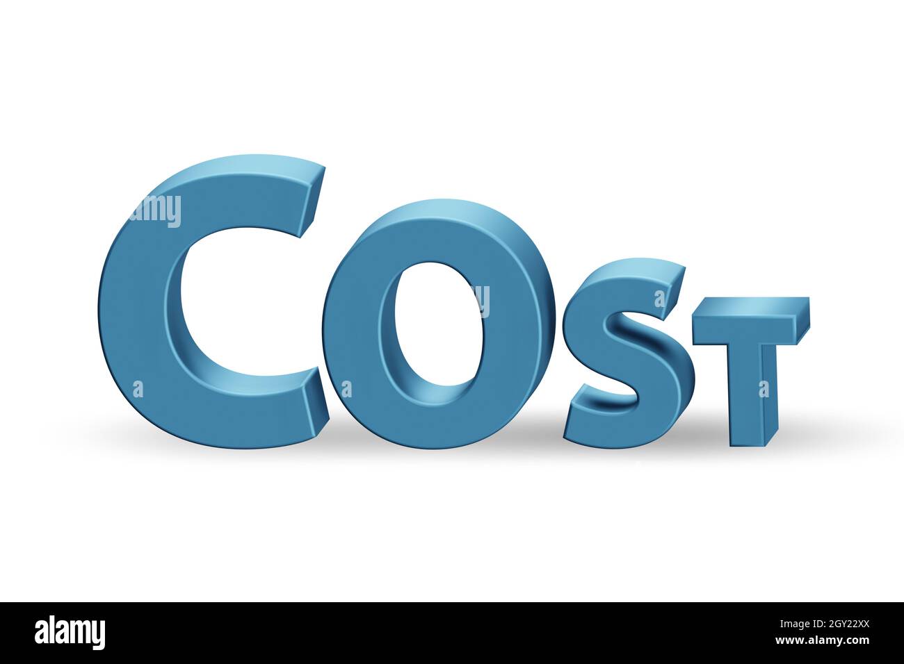 Cost optimisation concept with the falling costs Stock Photo - Alamy