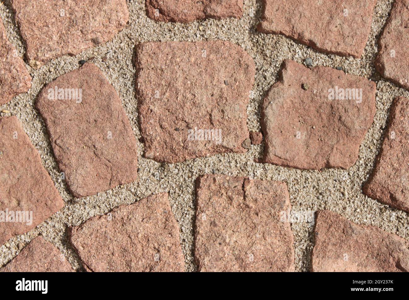 Sidewalk cobble stones white hi-res stock photography and images - Alamy