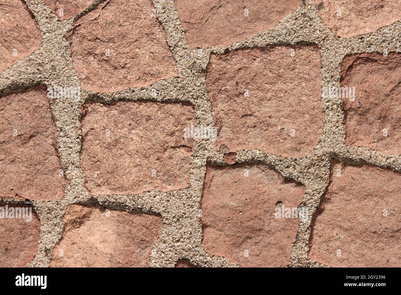 red cobblestone sidewalk Stock Photo - Alamy