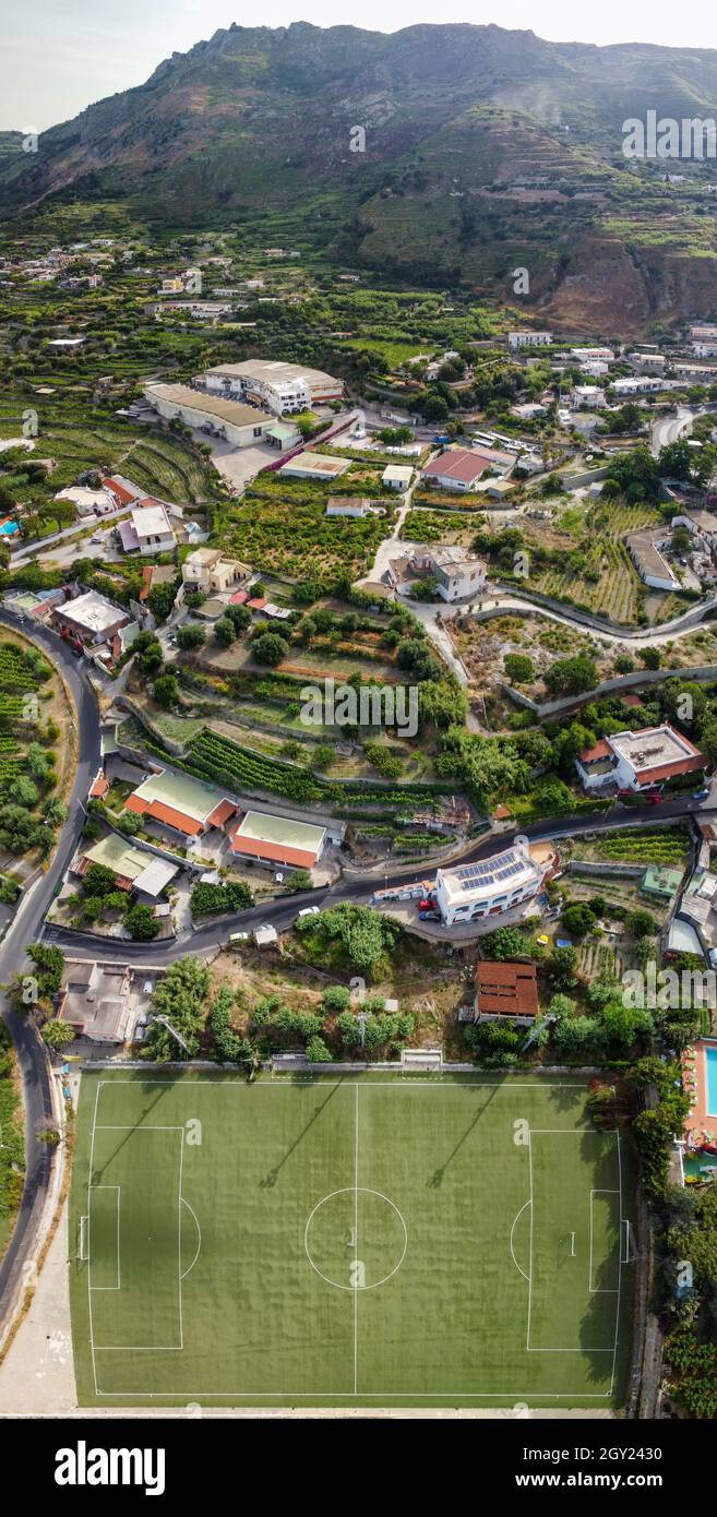 Ischia drone view hi-res stock photography and images - Alamy