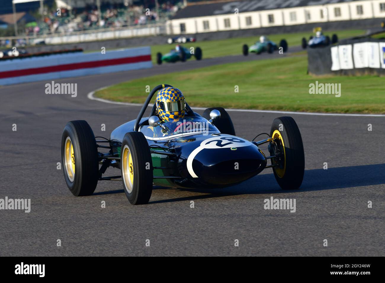 Dan Collins, Lotus-Climax 21, Glover Trophy, 1500cc Grand Prix cars ...