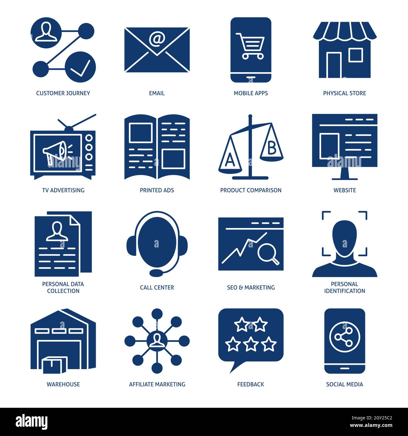 Marketing Channel Icons