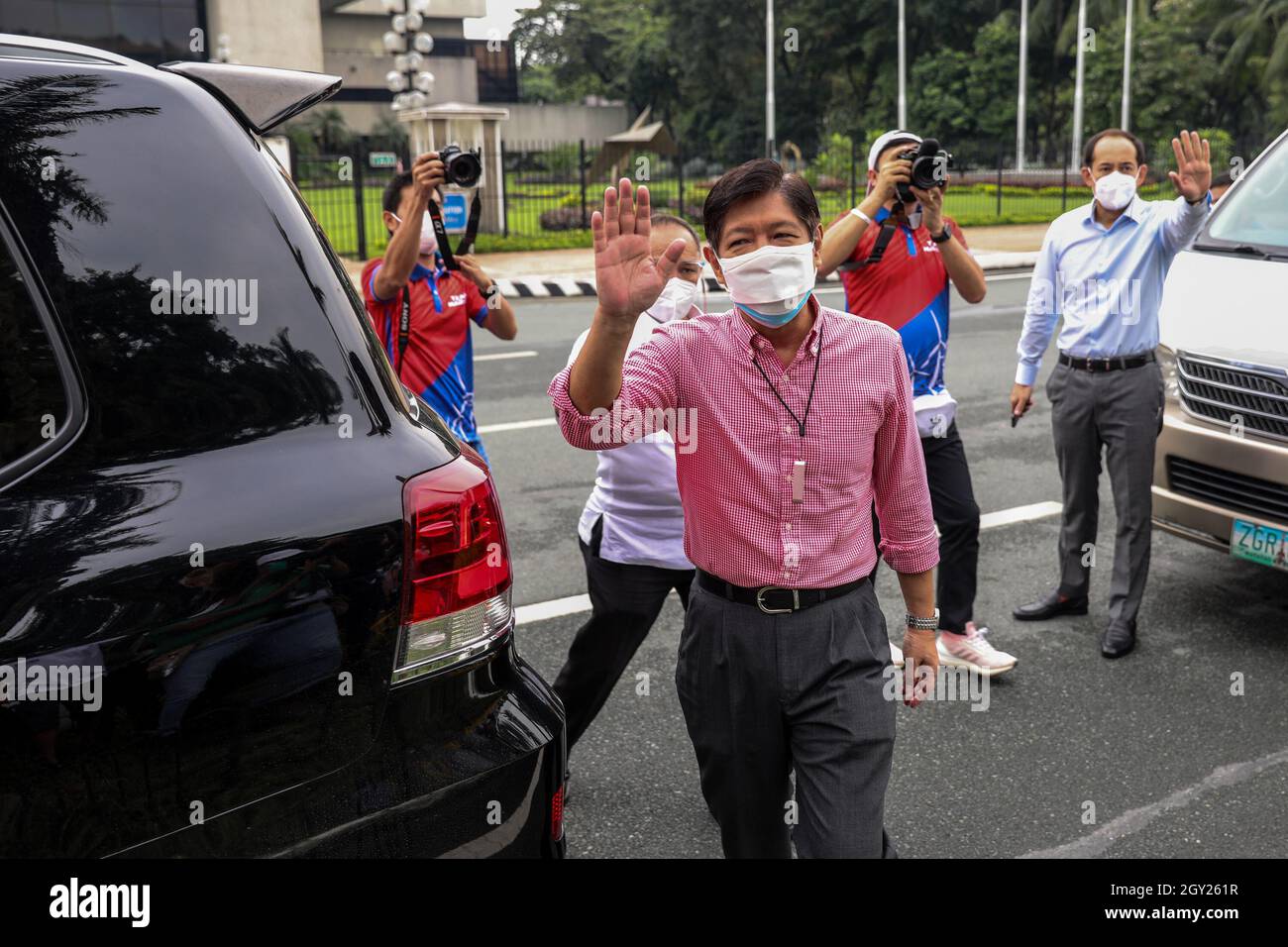 October 6, 2021: Manila, Philippines: Former Senator FERDINAND MARCOS ...