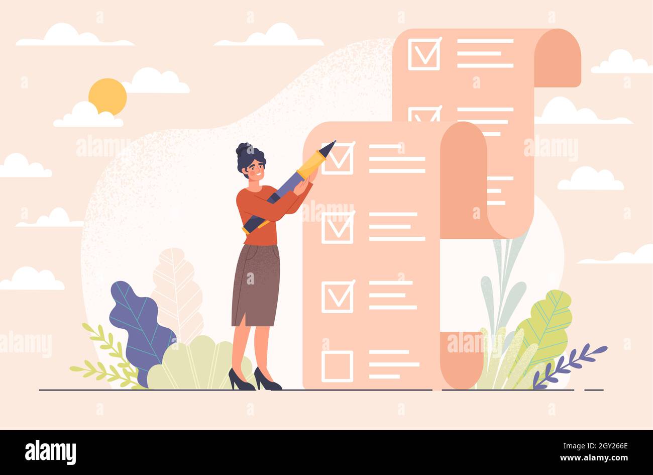 Month planning concept Stock Vector Image & Art - Alamy