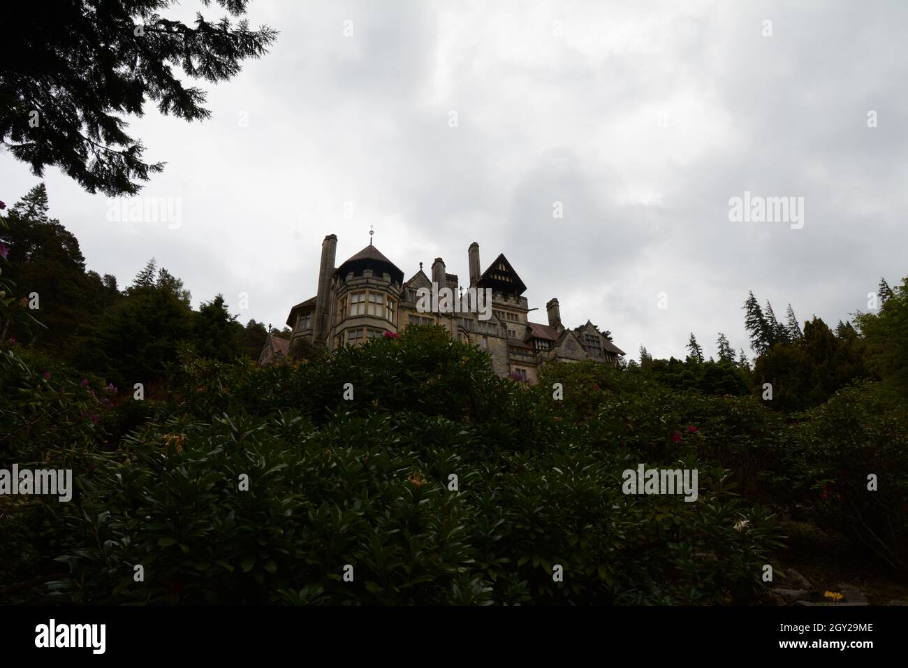 Cragside Northumberland National Trust Stock Photo - Alamy