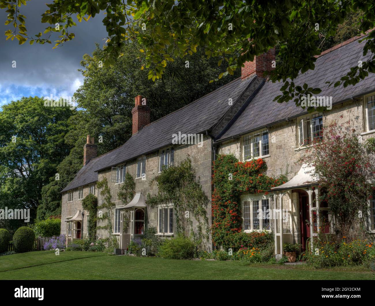 Stourton village hi-res stock photography and images - Alamy