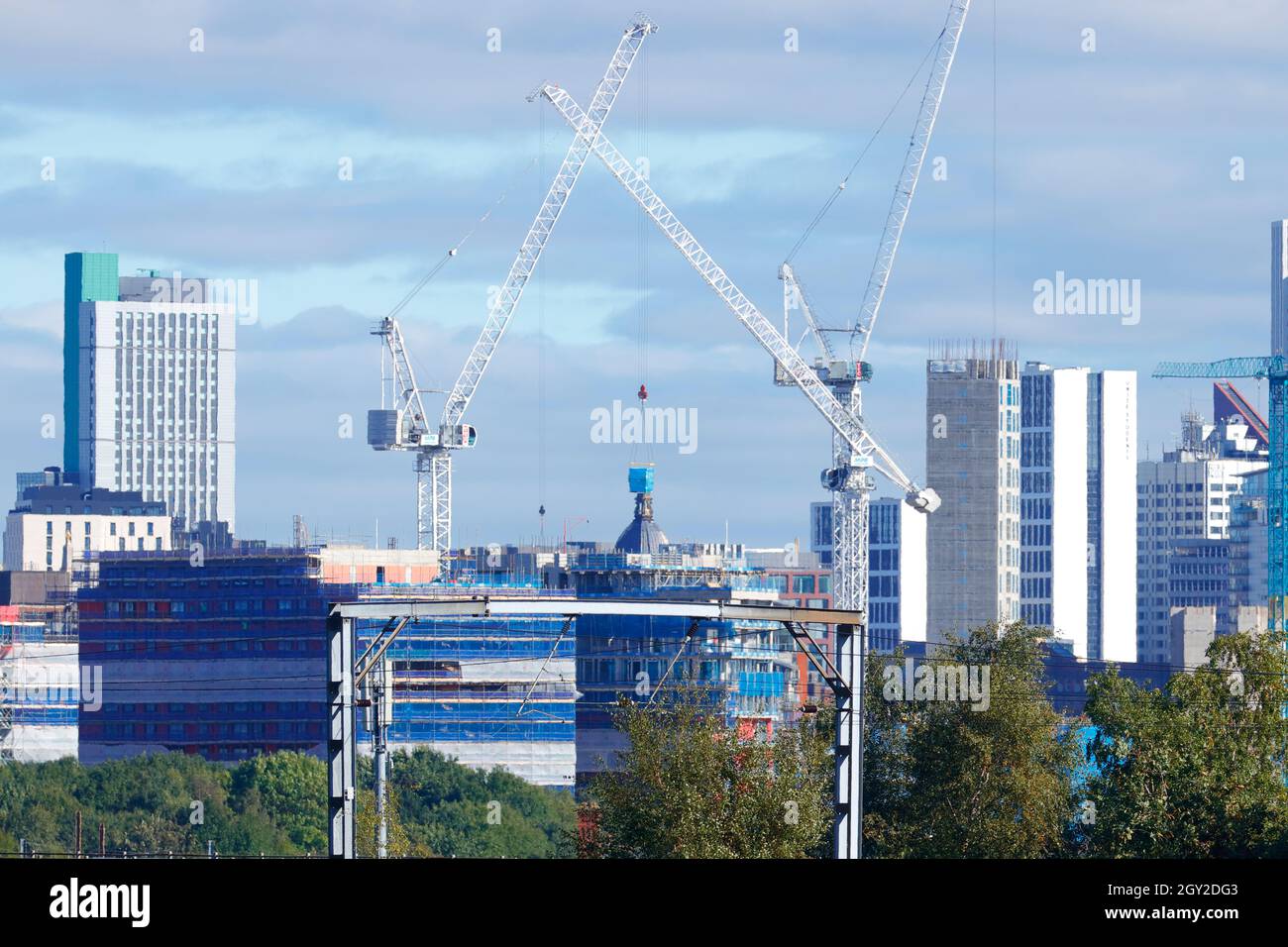 Monk Bridge development in Leeds City Centre Stock Photo - Alamy