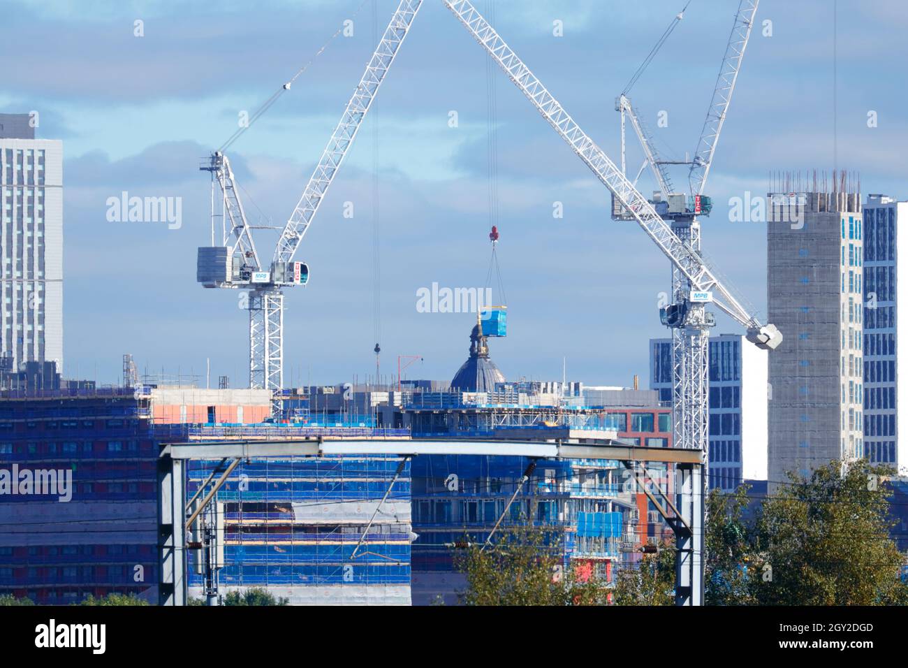 Monk Bridge development in Leeds City Centre Stock Photo - Alamy
