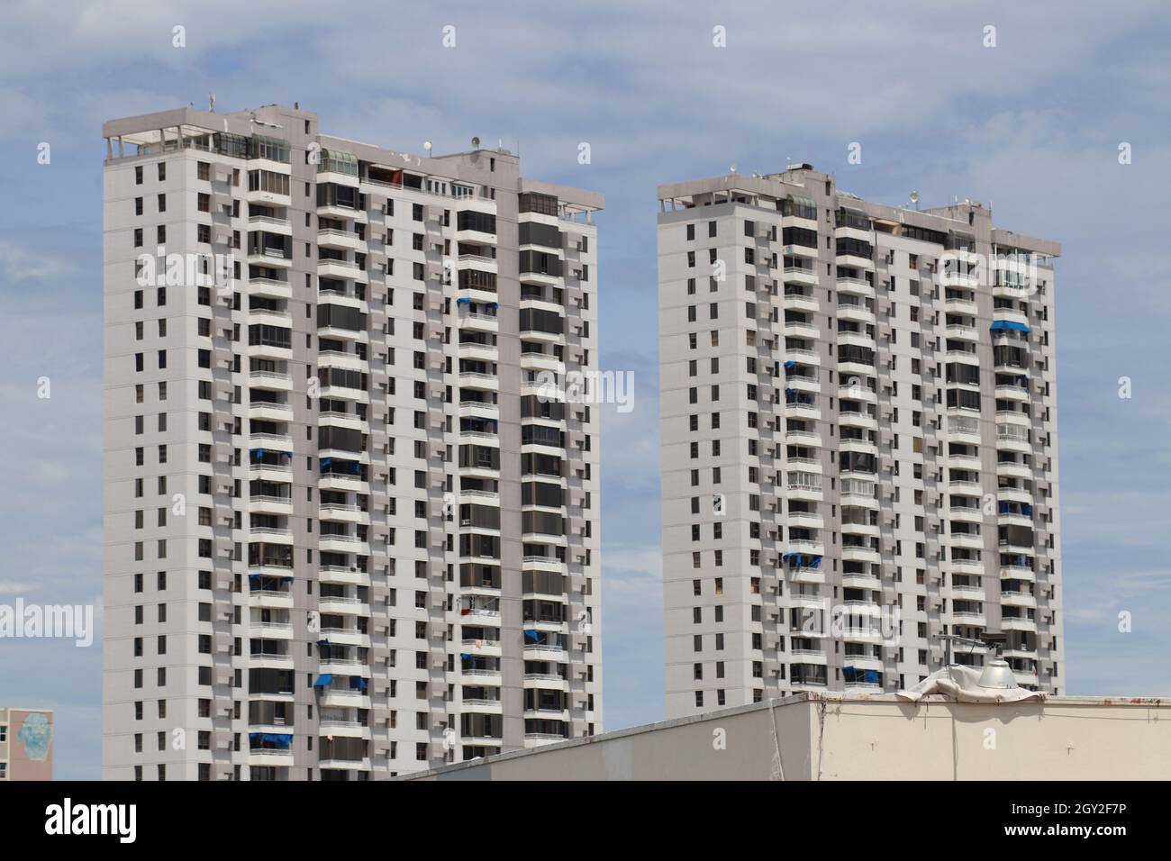 SAN JUAN, PUERTO RICO - Nov 11, 2017: The aftermath of Hurricane Maria ...