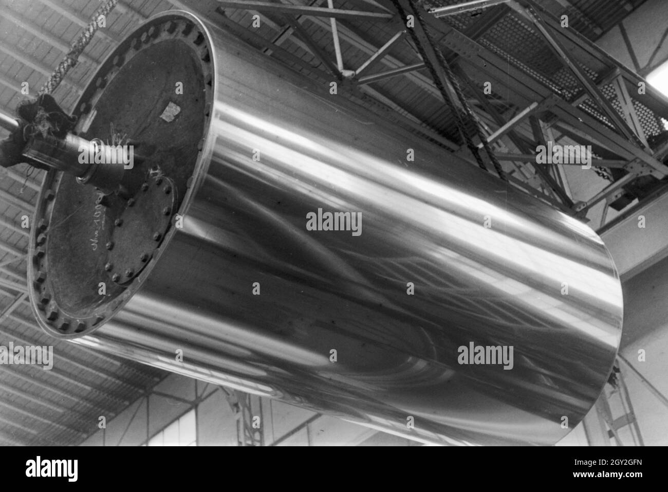 In den Fabrikhallen des Industrieunternehmens Voith in Heidenheim an ...