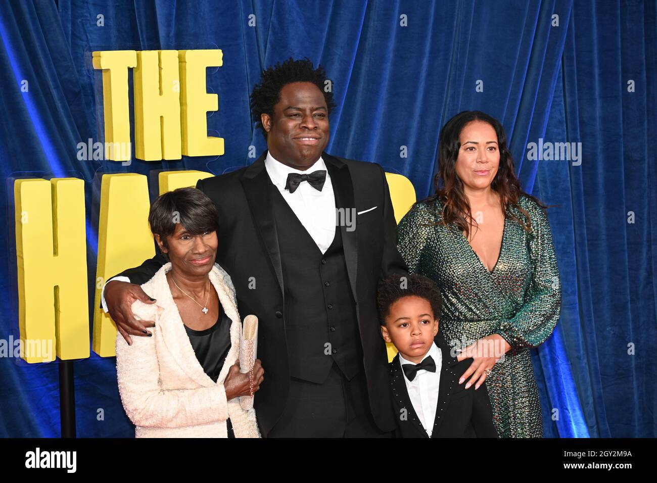 London, UK. 06th Oct, 2021. Director Jeymes Samuel and families ...