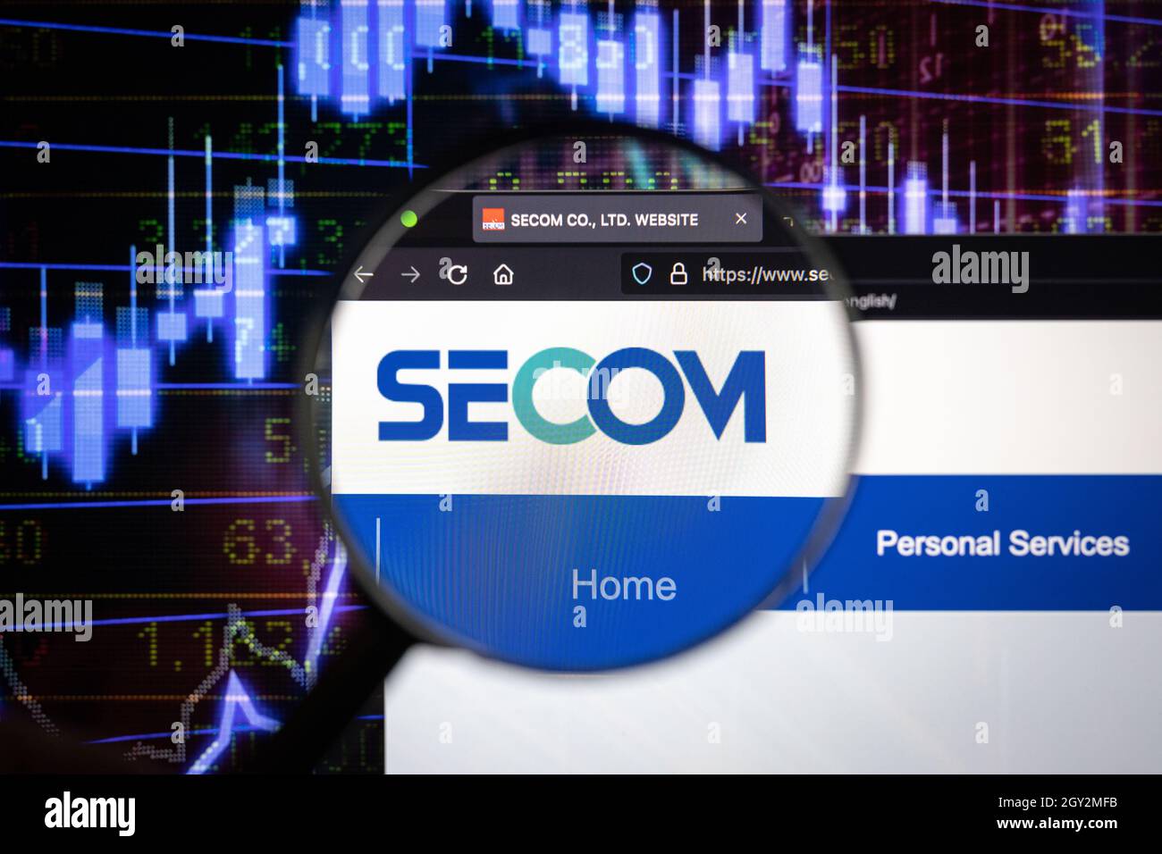 Logo secom hi-res stock photography and images - Alamy