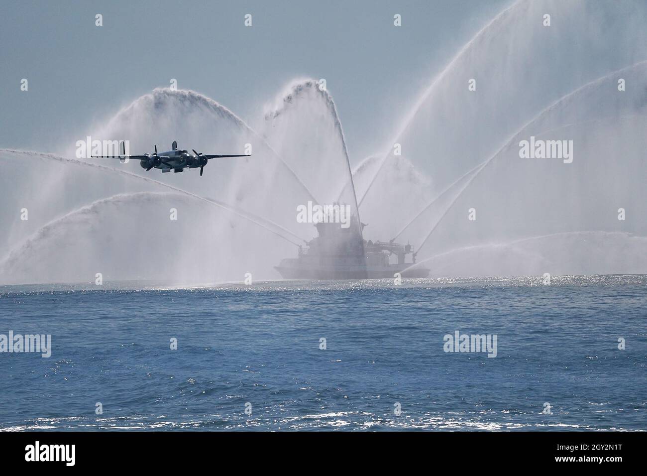 Huntington Beach, CA, USA. 1st Oct, 2021. The LYON MUSEUM B52 Bomber ...