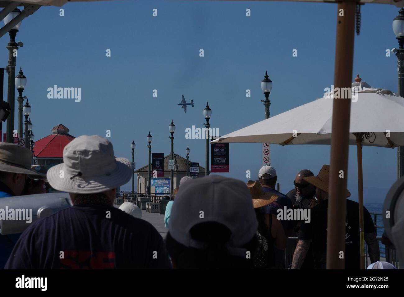 Huntington Beach, CA, USA. 1st Oct, 2021. The LYON MUSEUM B52 Bomber ...