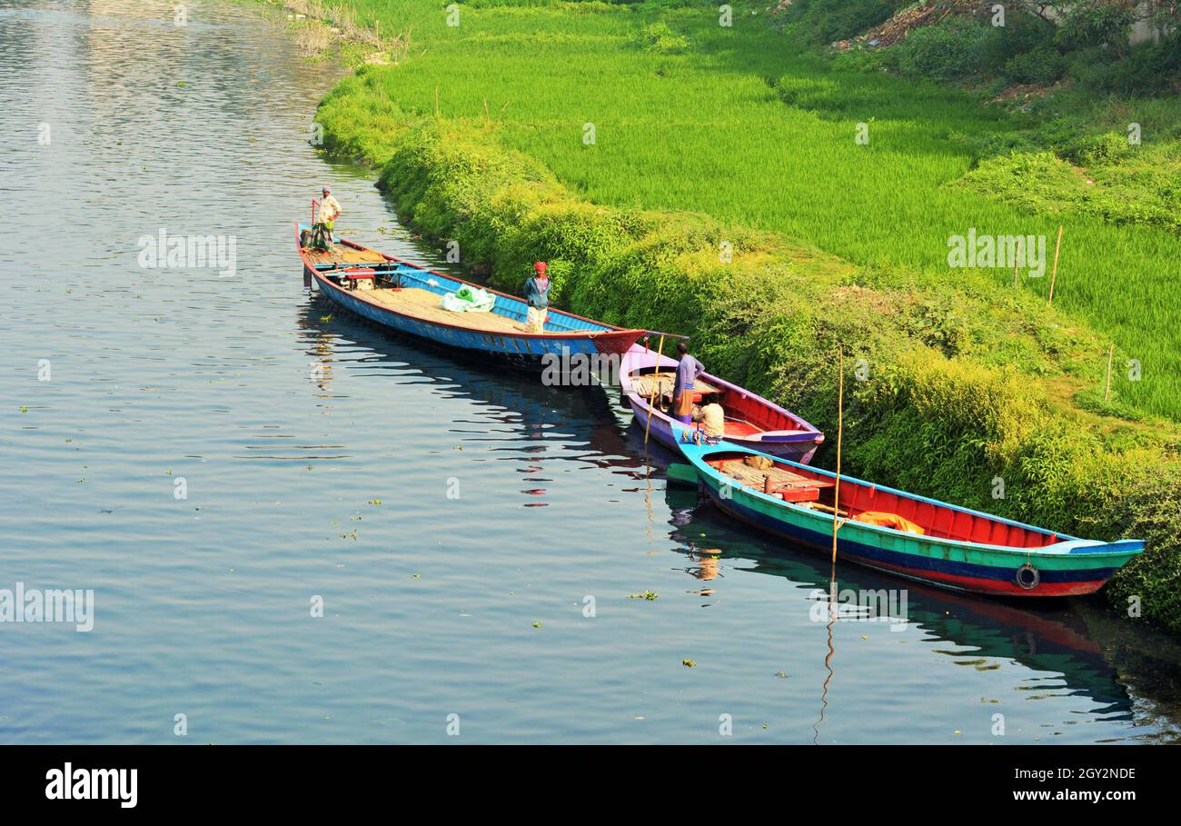 River and Boat Stock Photo - Alamy