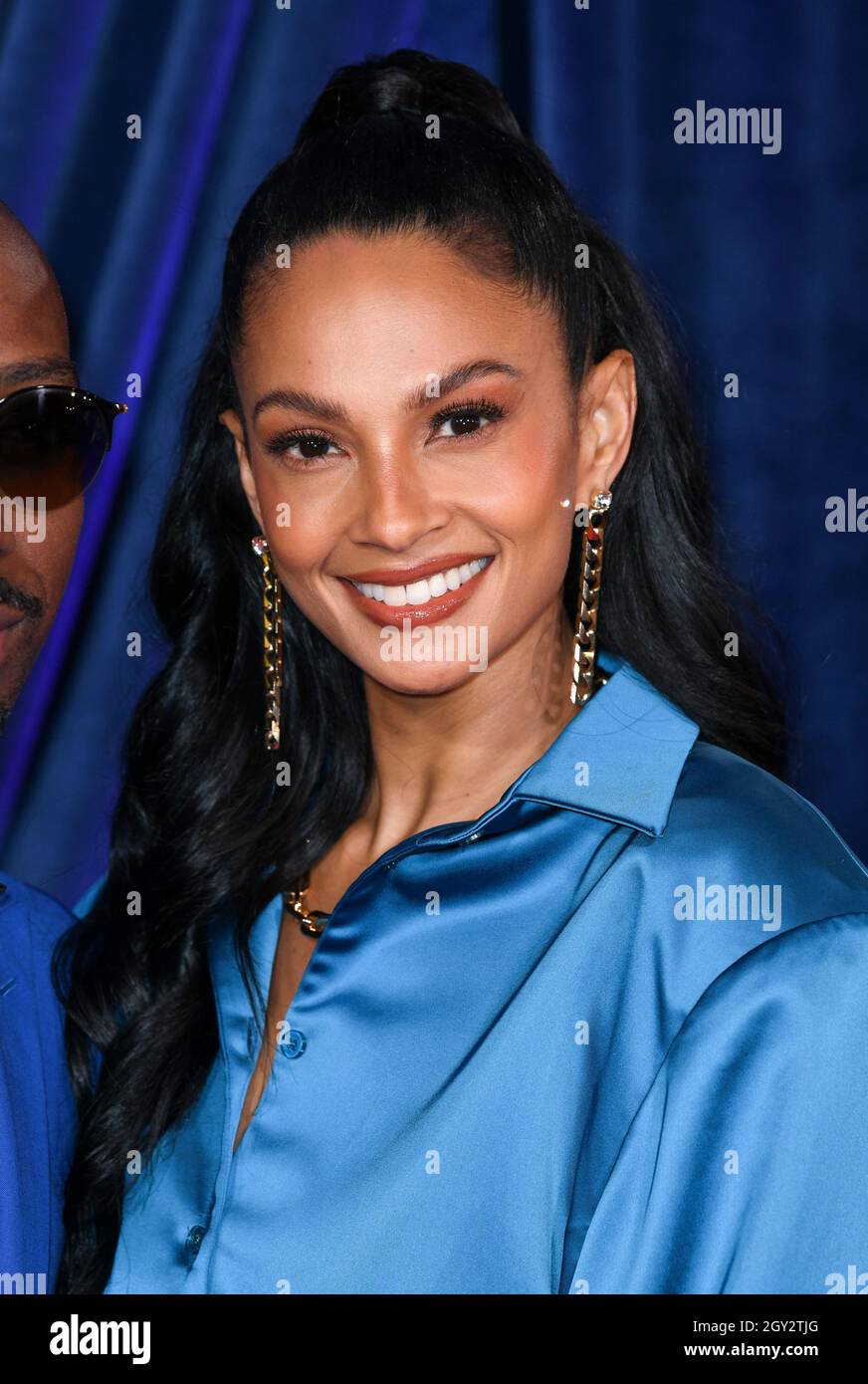 London, UK. October 6th, 2021, London, UK Alesha Dixon arriving at The ...