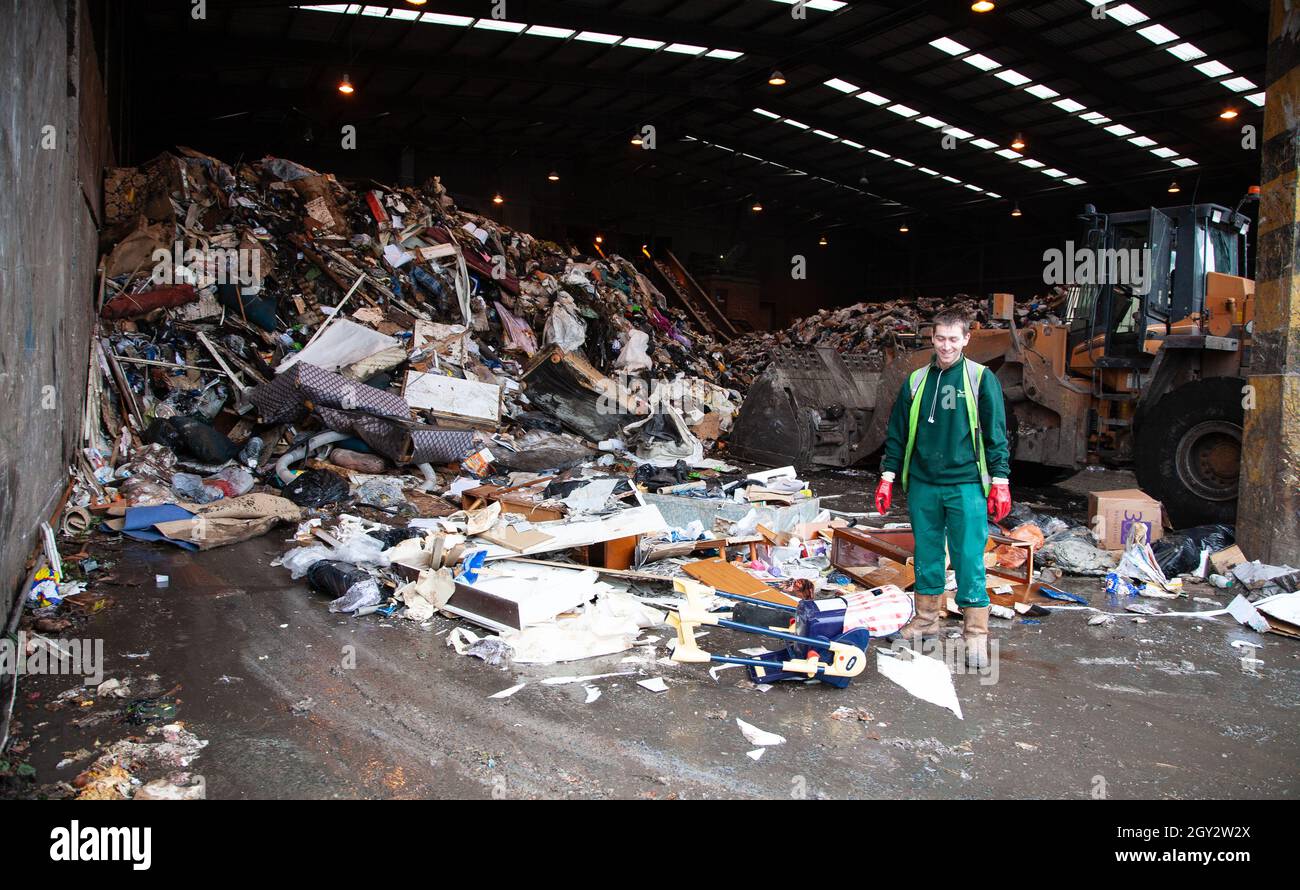 Longley Lane Household Waste and Recycling Centre in Greater Manchester ...