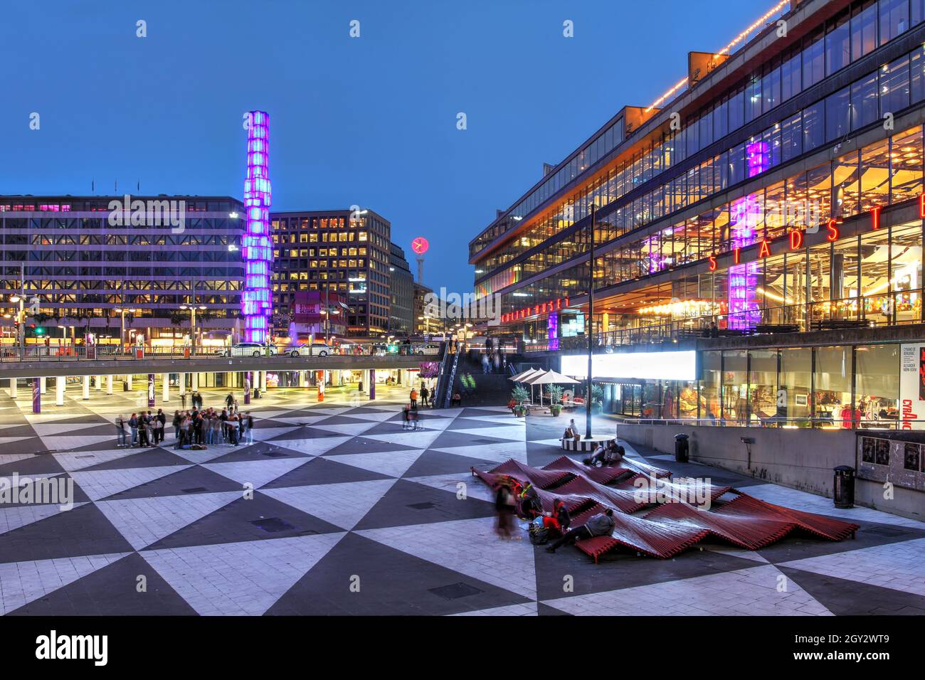 Sergels torg square kulturhuset hi-res stock photography and images - Alamy