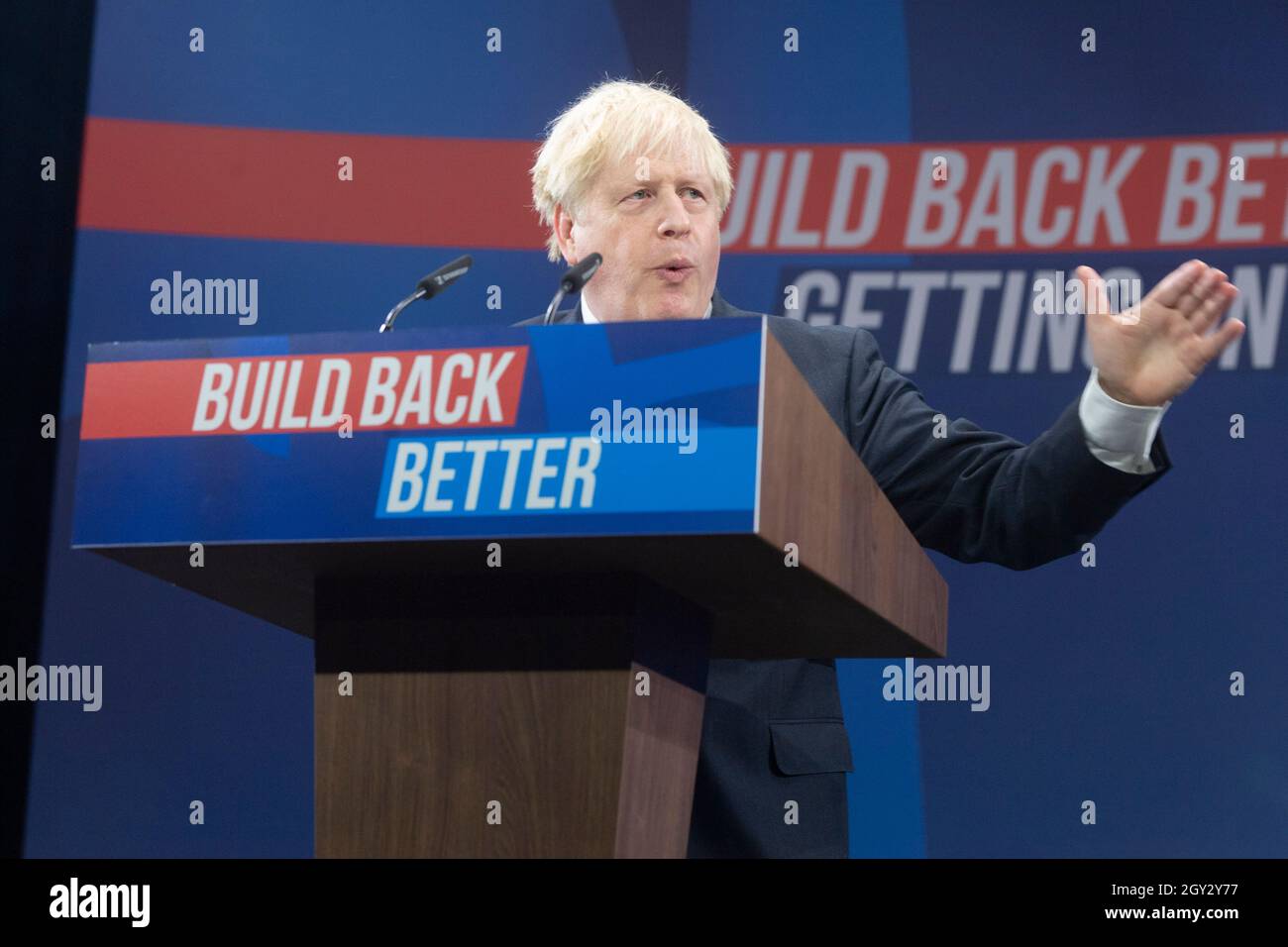 Conservative party conference 2021 hi-res stock photography and images ...