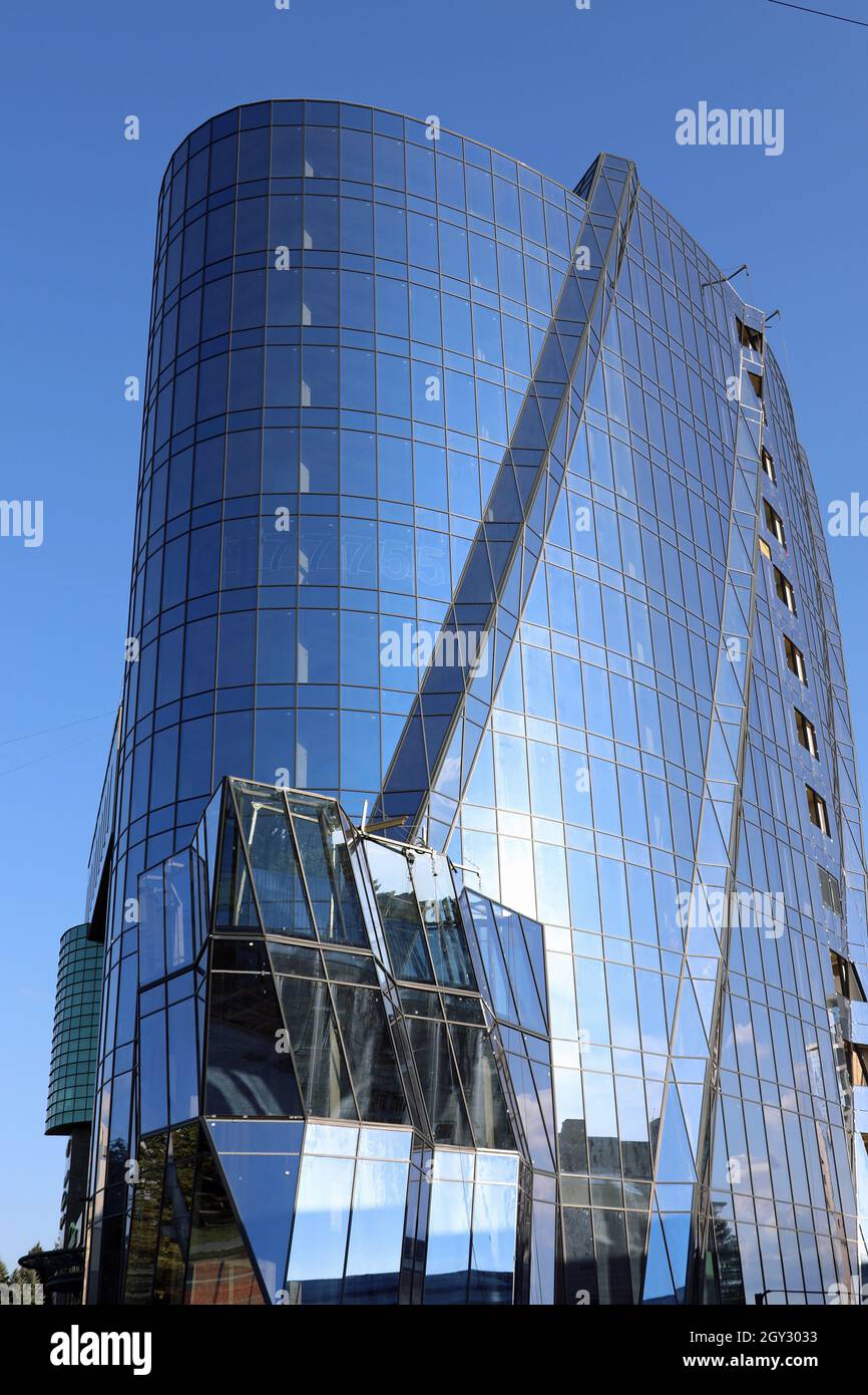Modern architecture in Moldova Stock Photo - Alamy