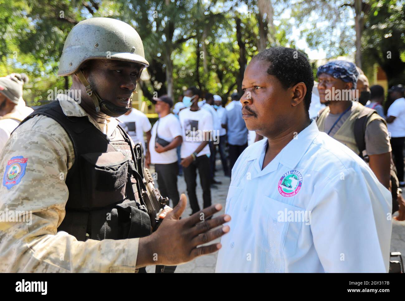 Jovenel moise martine hi-res stock photography and images - Alamy