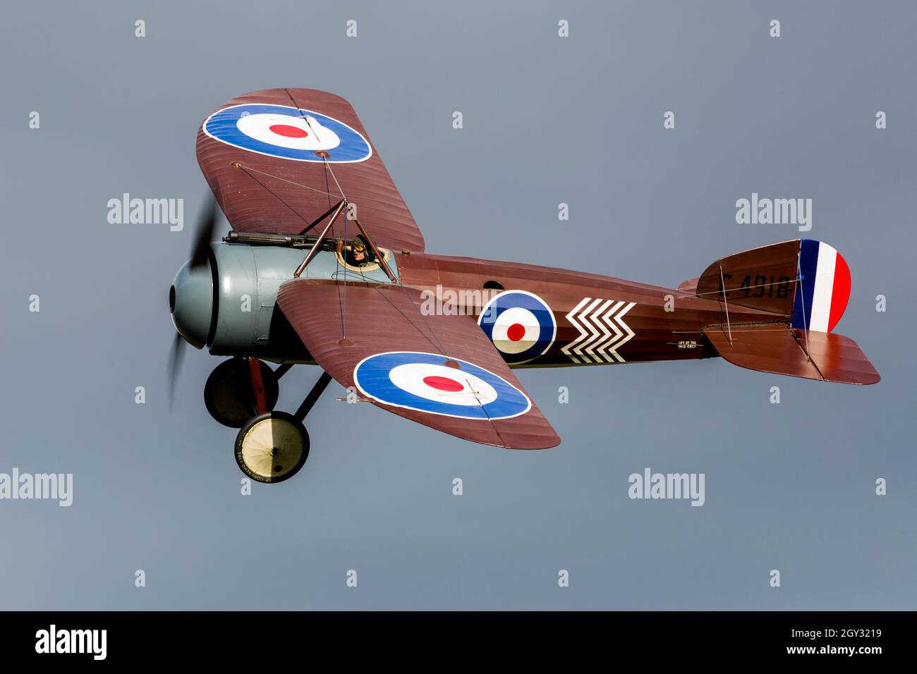 Royal Flying Corps RFC Bristol M1 WW1 Monoplane at Shuttleworth Old ...