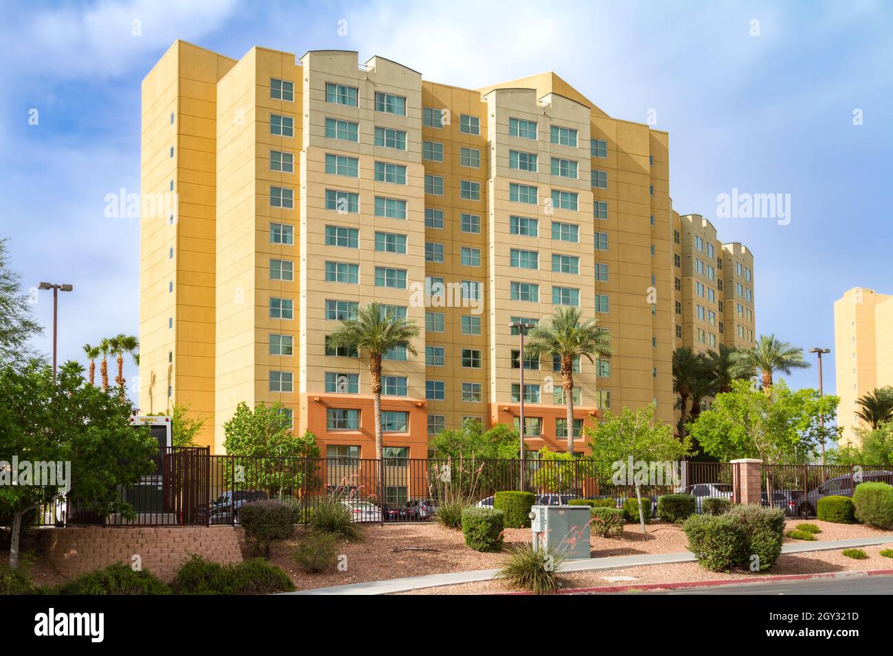 Las Vegas, NV, USA – June 7, 2021: A view of a building at The ...
