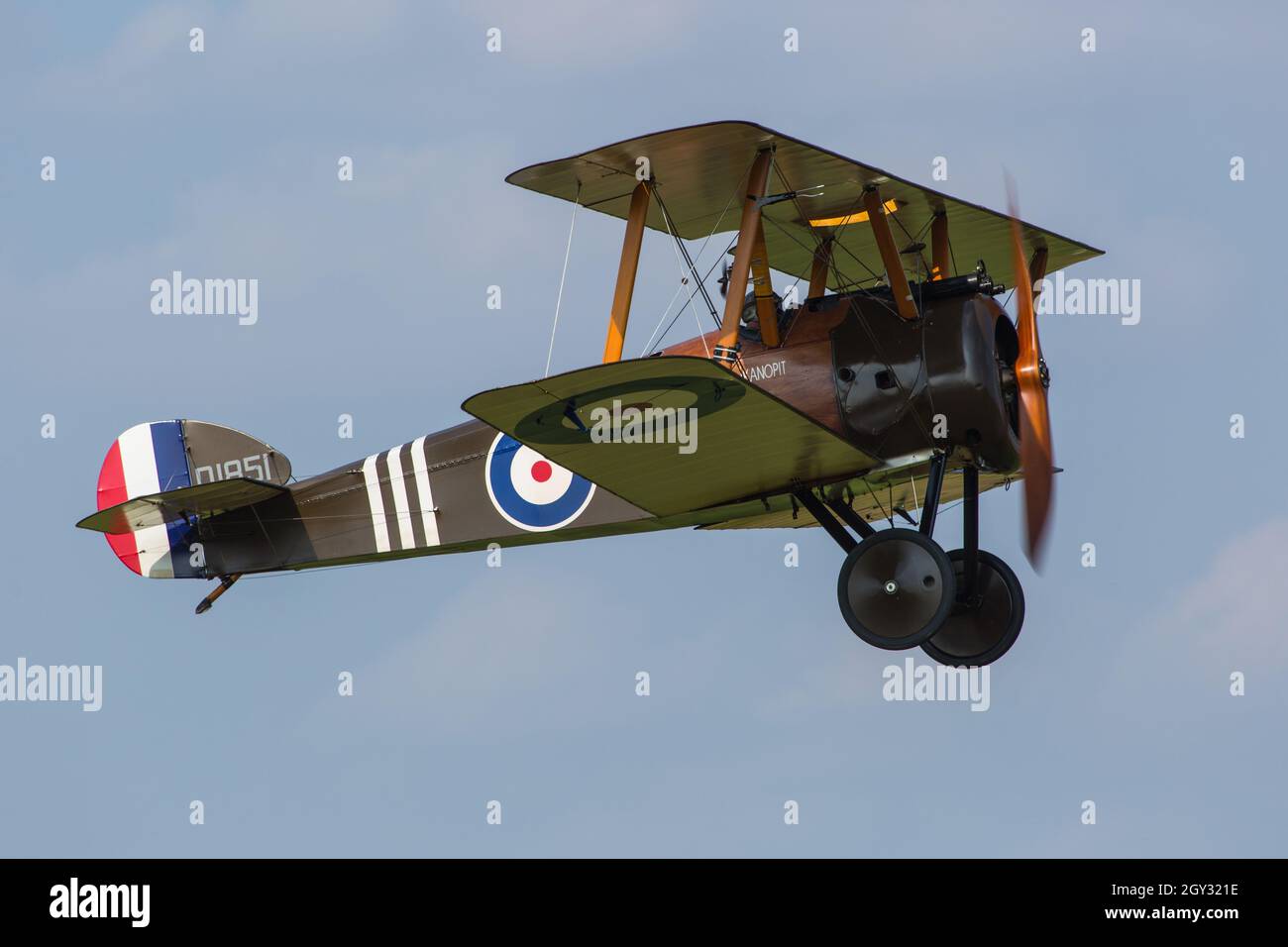 Royal Flying Corps RFC RAF Sopwith Camel Vintage WW1 Biplane Fighter at ...