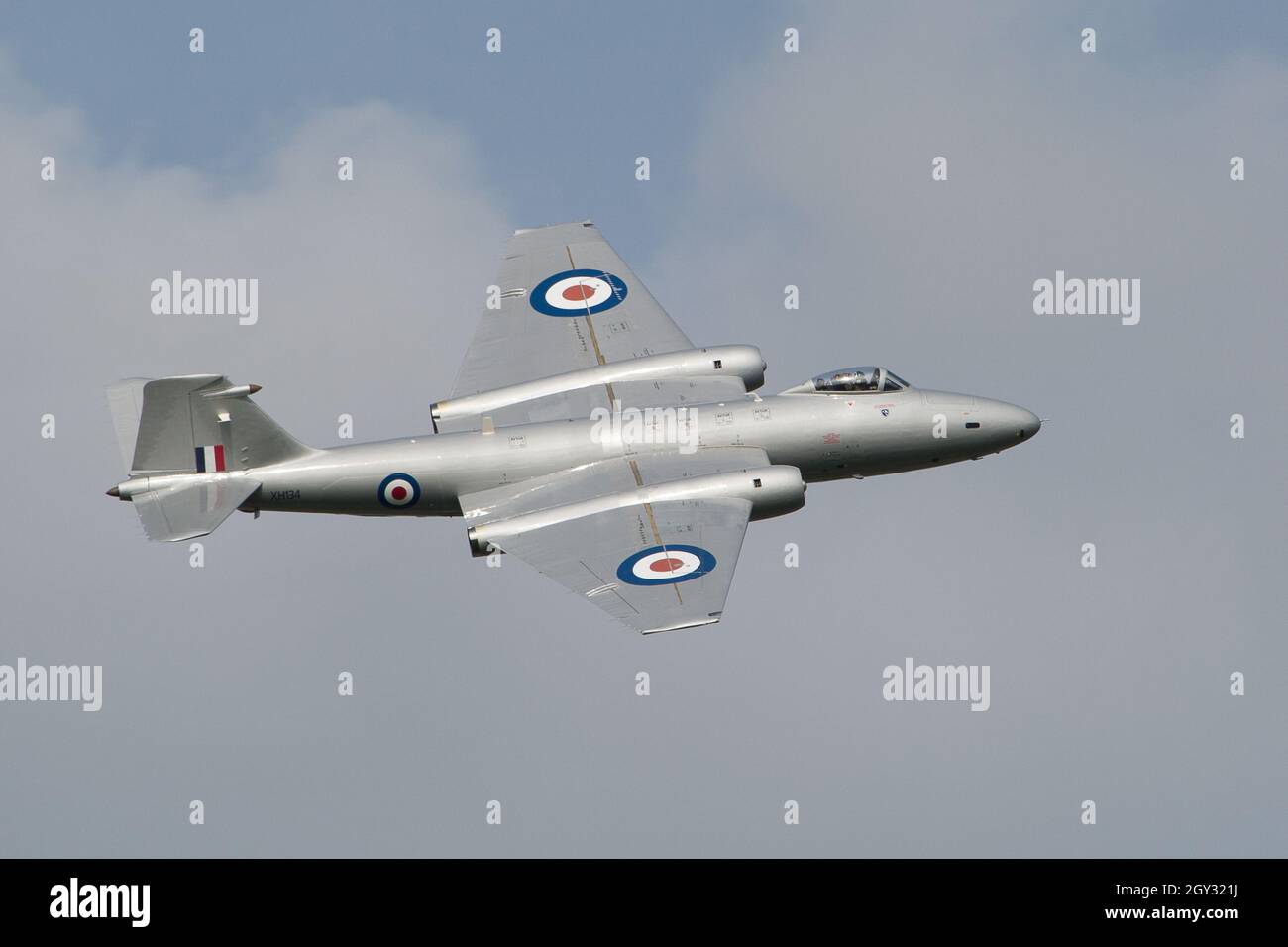Royal Air Force RAF English Electric Canberra Vintage Bomber at Abingdon Air and Country Fair ...