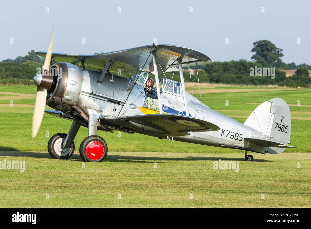 Royal Air Force Gloster Gladiator Vintage Biplane Fighter at ...