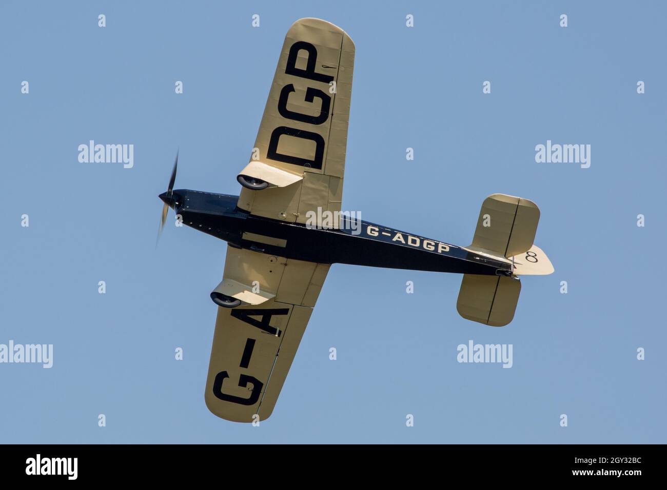 Miles Hawk Speed Six Vintage Racer at Shuttleworth Old Warden Airshow ...