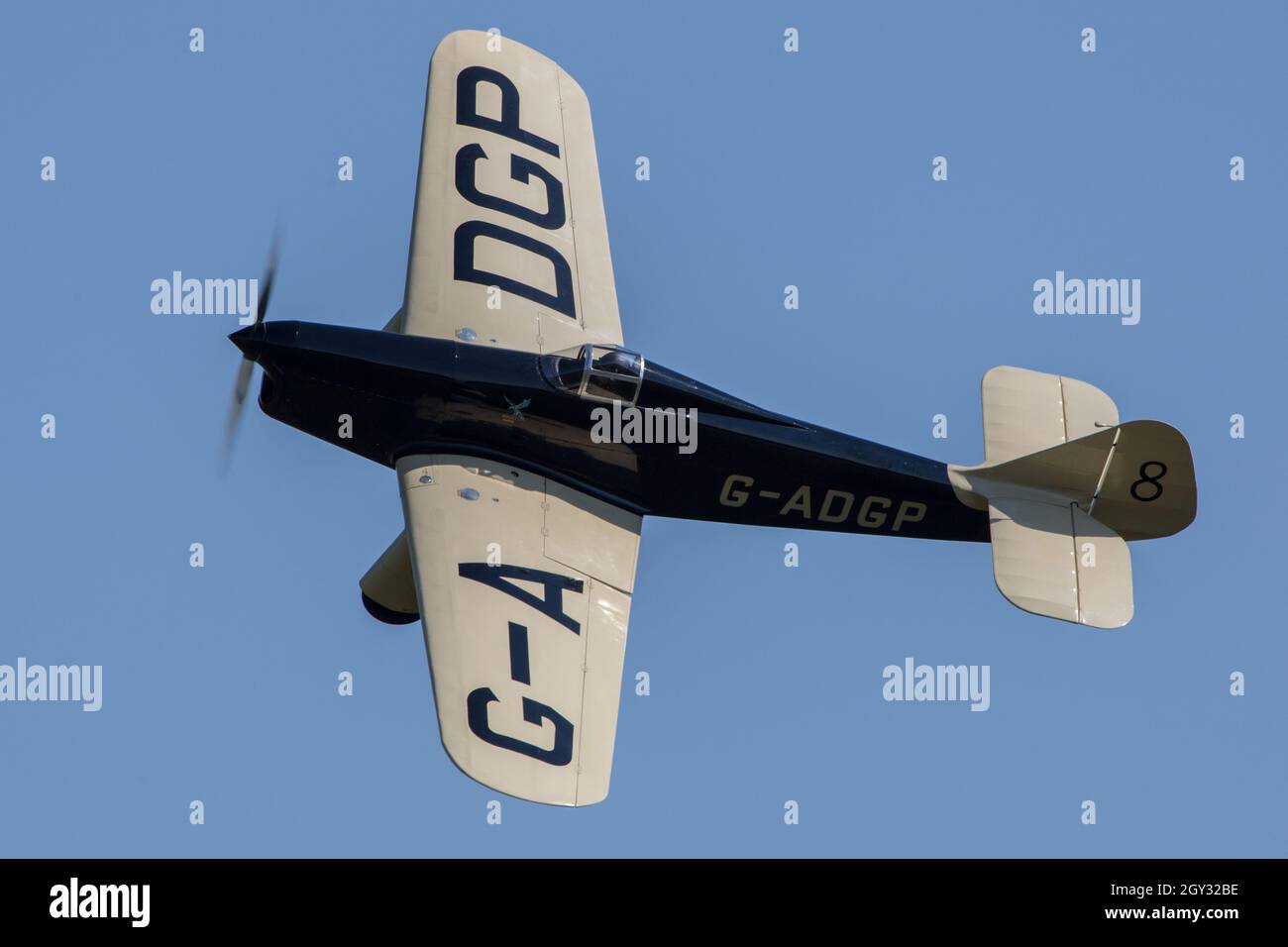 Miles Hawk Speed Six Vintage Racer at Shuttleworth Old Warden Airshow ...