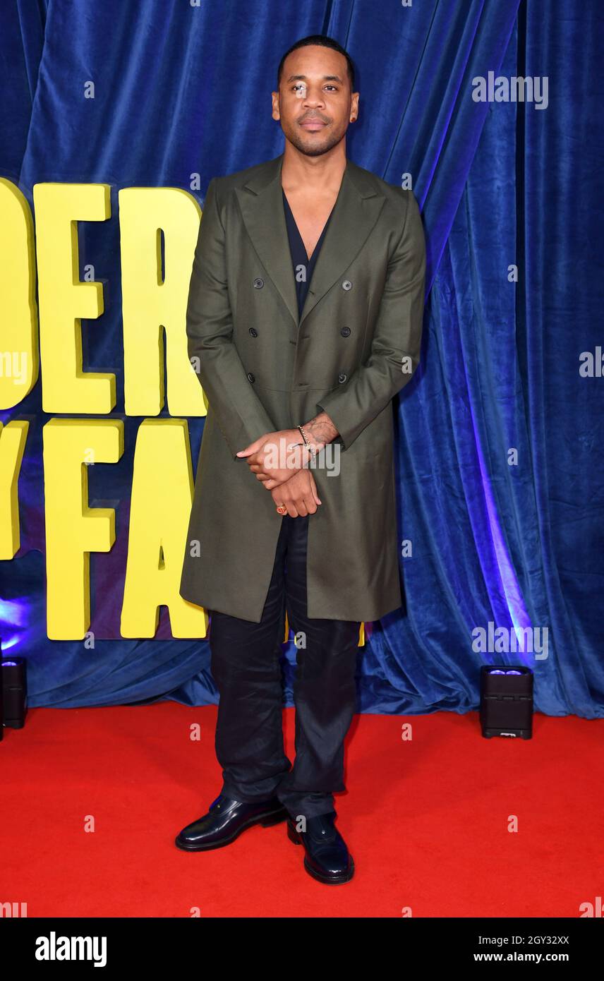 London, UK. October 6th, 2021, London, UK Reggie Yates arriving at The ...