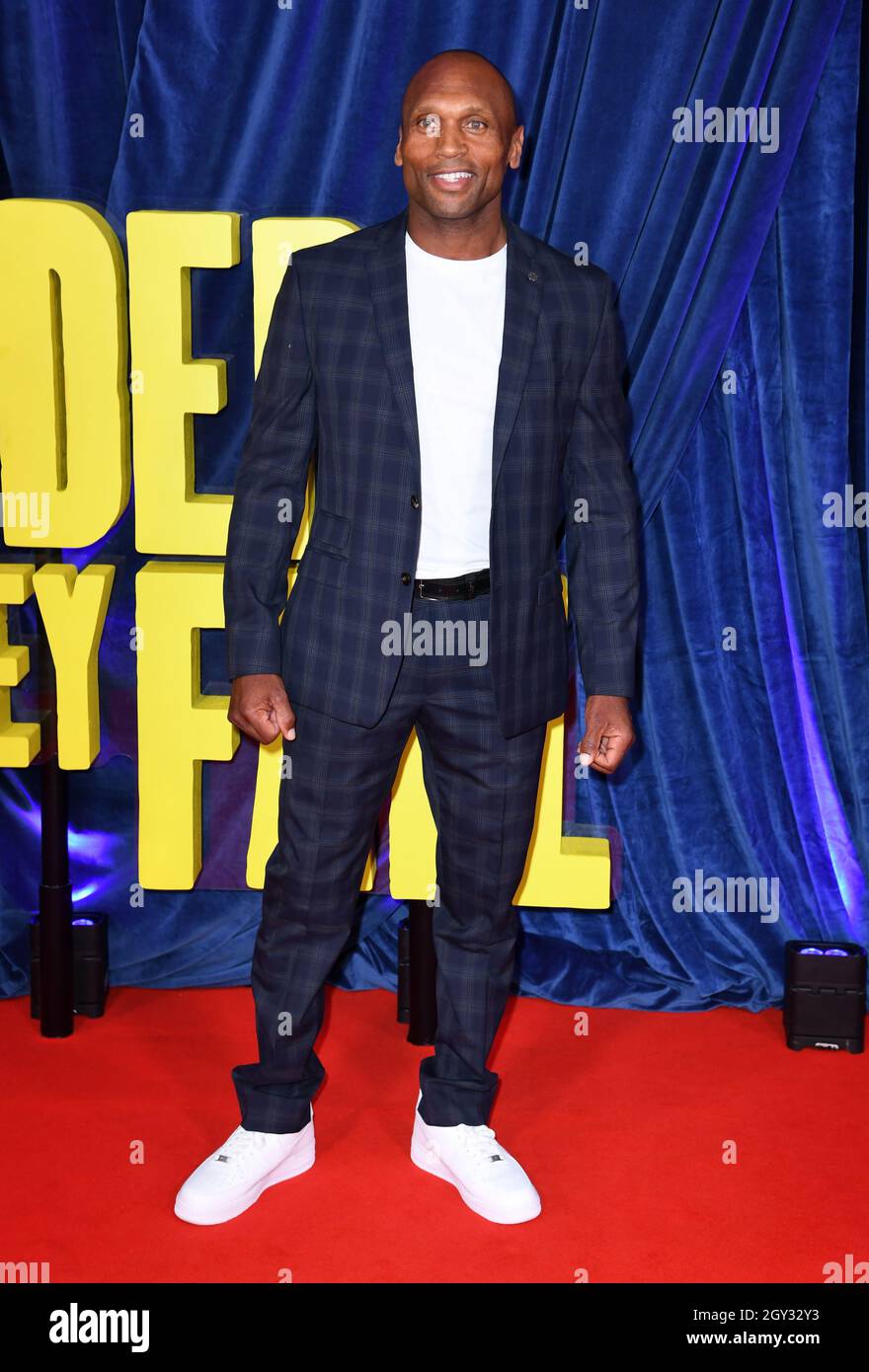 London, UK. October 6th, 2021, London, UK Mark Smith aka Rhino arriving ...