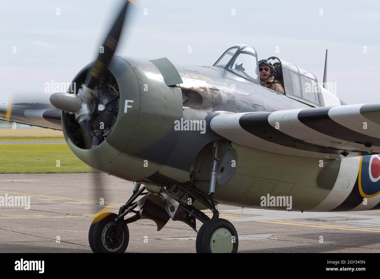 Grumman f4f wildcat raf hi-res stock photography and images - Alamy