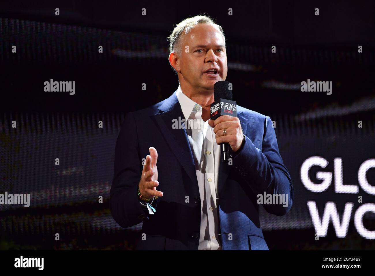 Matt Horner at 2021 Global Citizen Live: New York on September 25, 2021 ...