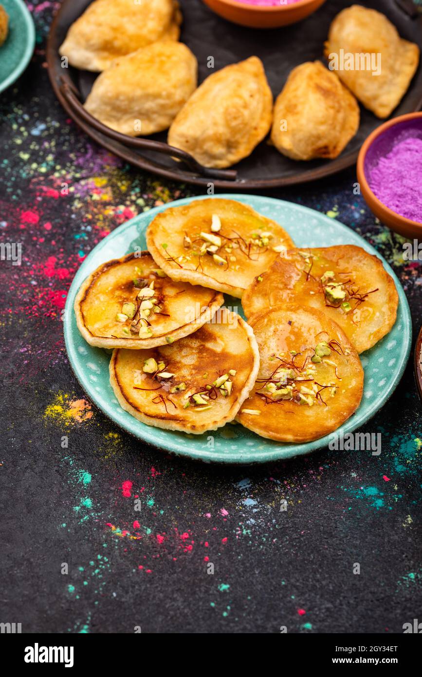 Holi food hi-res stock photography and images - Alamy