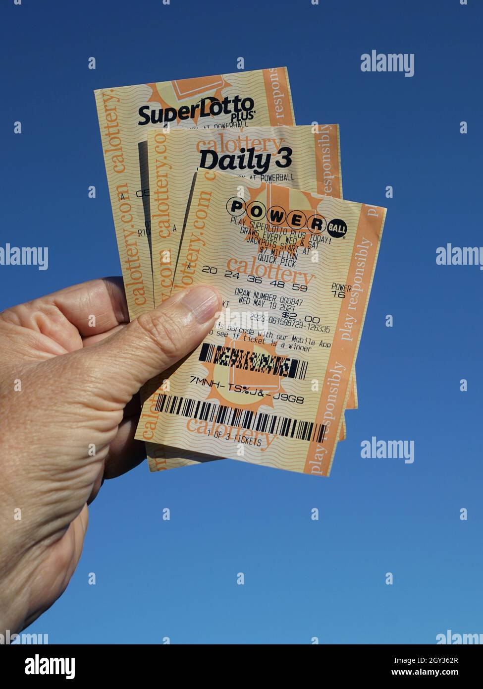 Lottery winner 2021 hi-res stock photography and images - Alamy