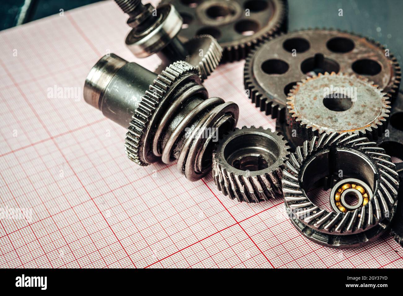 Technical drawing callipers bearing hi-res stock photography and images ...