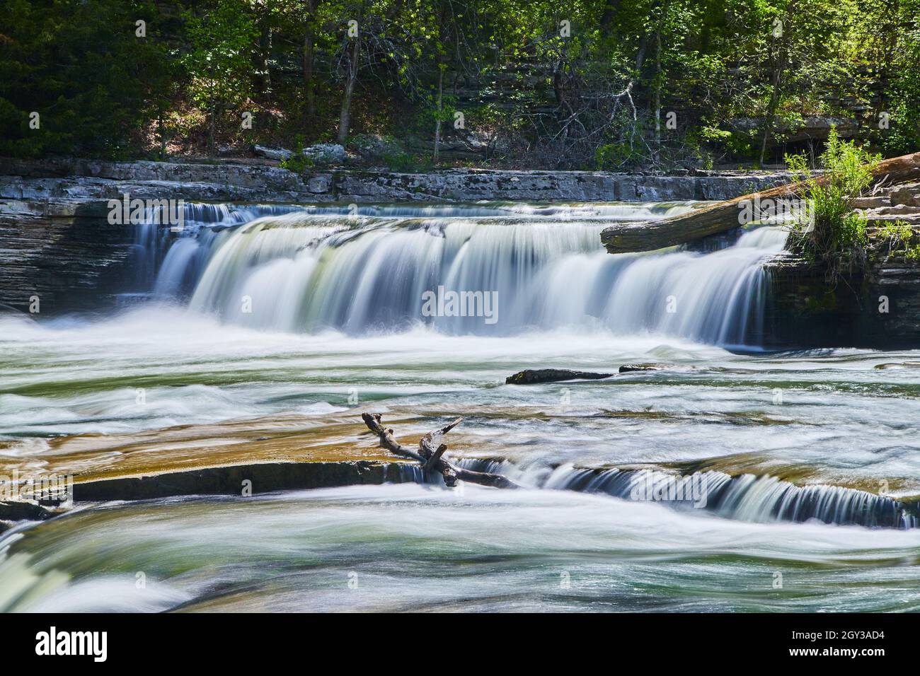 Wide waterfall hi-res stock photography and images - Alamy