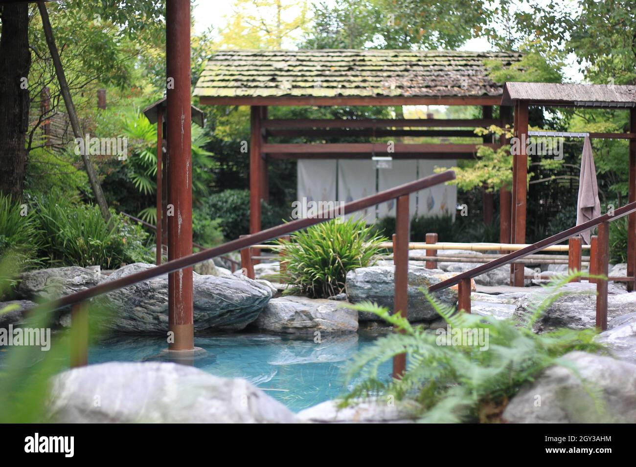 Hot spring in Chengdu. 22 Sep 2021 Stock Photo - Alamy