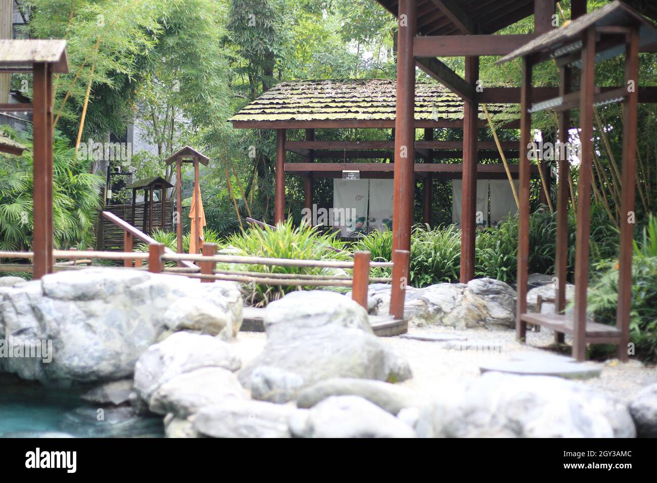 Hot spring in Chengdu. 22 Sep 2021 Stock Photo - Alamy
